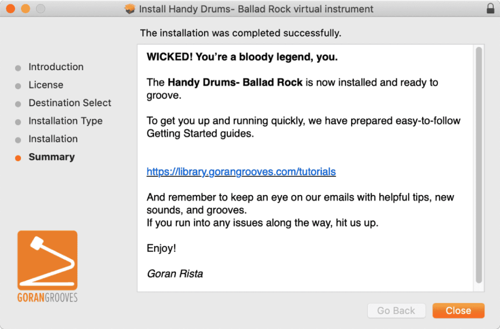 How To Install Handy Drums on Mac | GoranGrooves Library